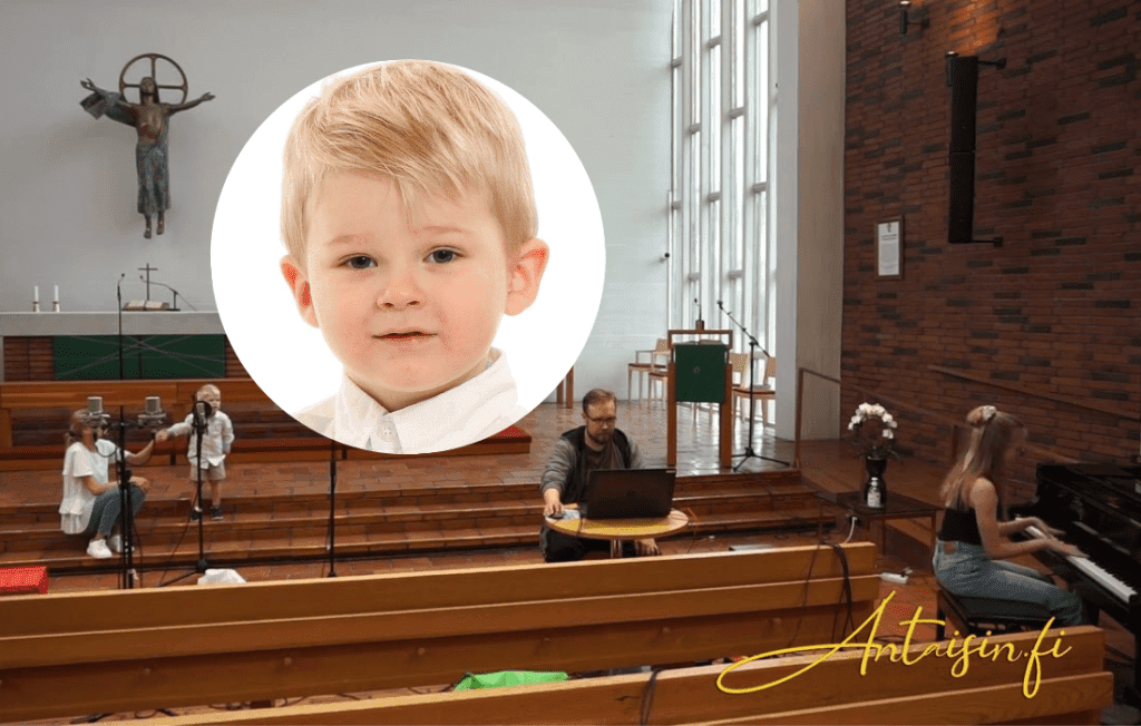 Luukas, 3, laulaa ulkomuistista ja komeasti Veteraanin iltahuudon ...